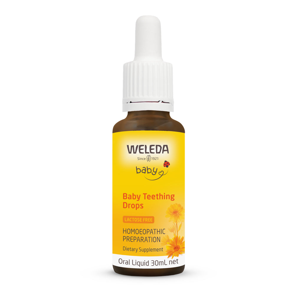 Weleda Baby Teething Drops, 30ml – Moosebaby Australia